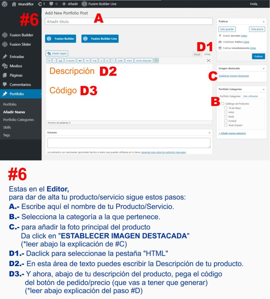 Ayuda Express » Guía web (Alta de Productos) - Ayuda express, guias ...